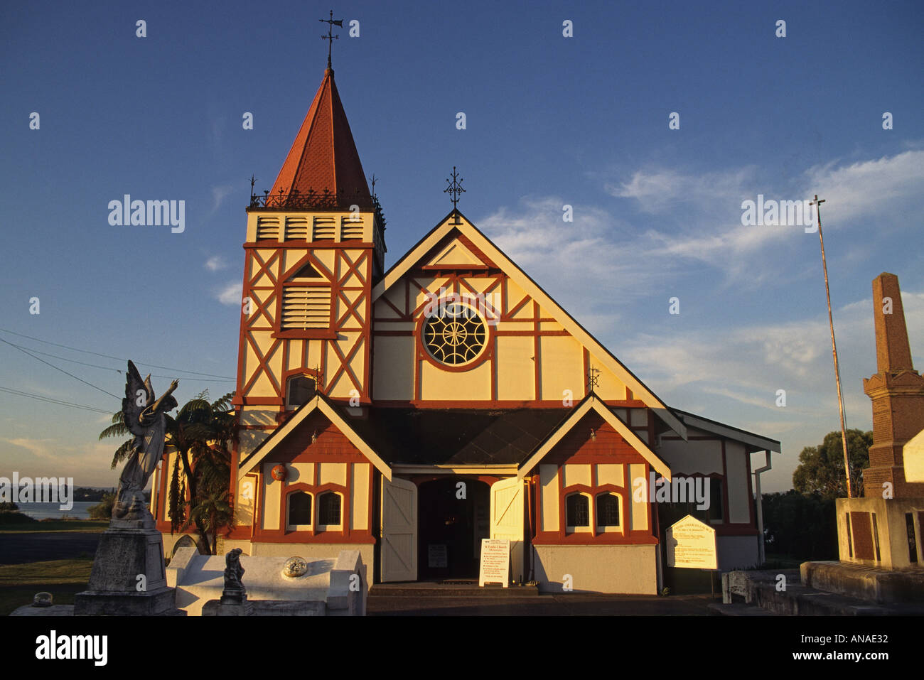 Anglican church rotorua new zealand hi-res stock photography and images ...