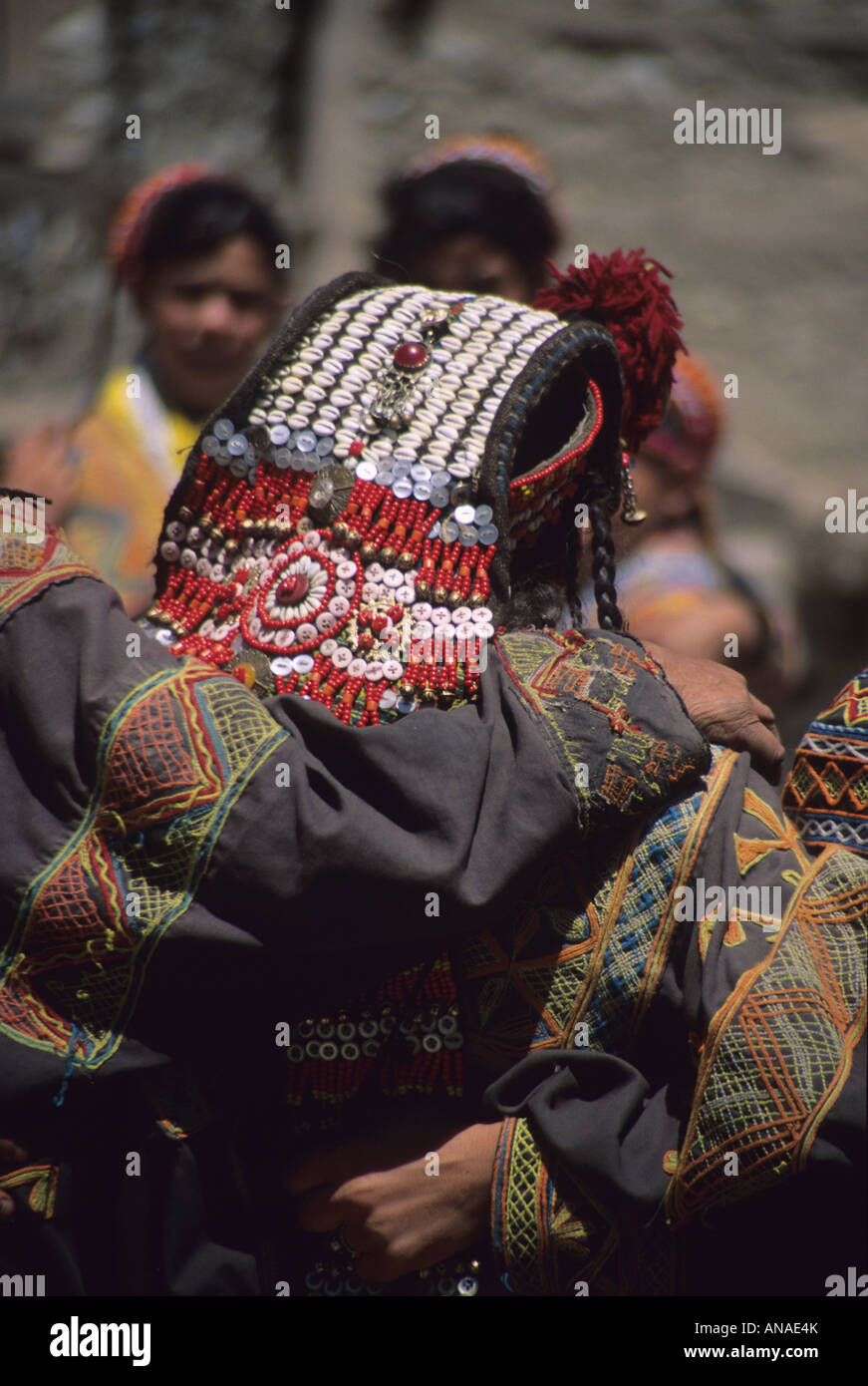 Pakistan Chitral The Hindu Kush Kailash Tribe Woman in Tribal Dress ...