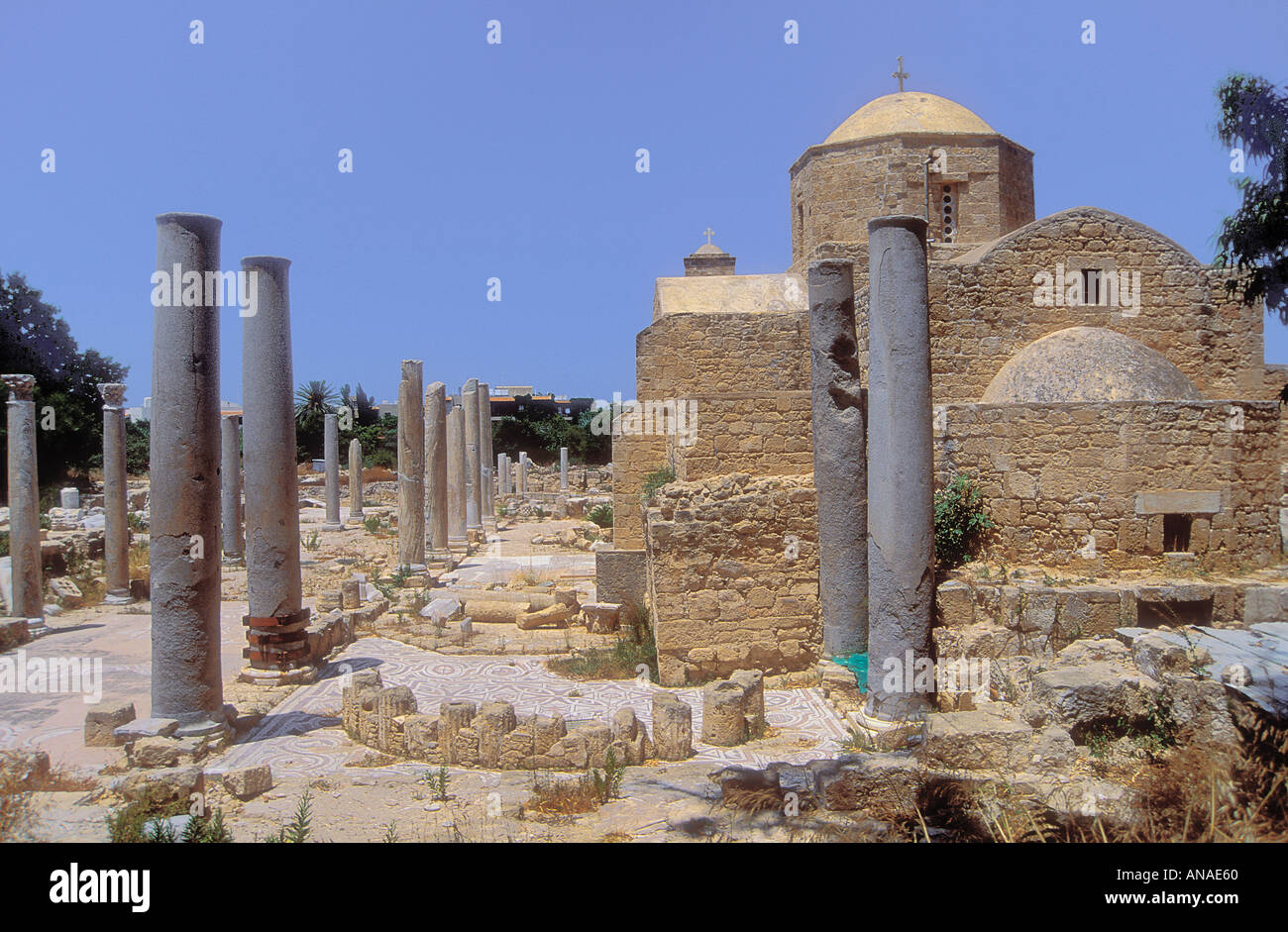 St pauls pillar paphos hi-res stock photography and images - Alamy