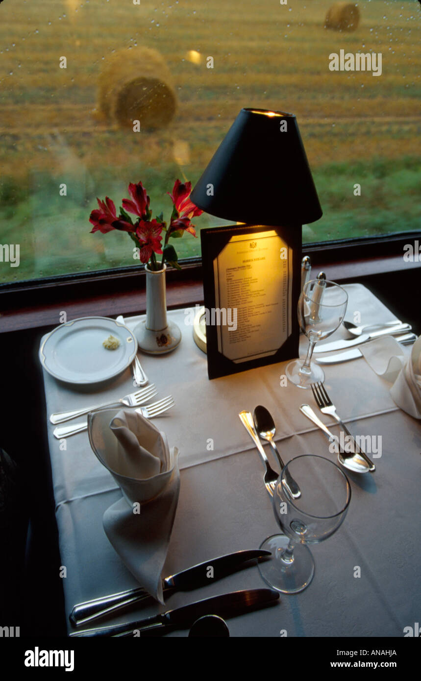 Canada,Canadian,Manitoba,American Orient Express,dining car,train ...