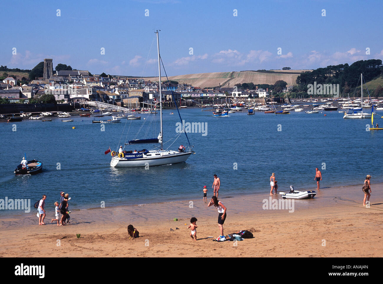 The Kingsbridge Estuary (or 'Salcombe Estuary') salcombe viewed from ...