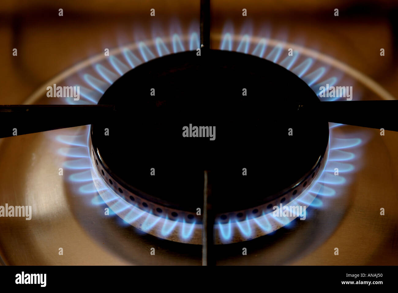 Lit gas hob hi-res stock photography and images - Alamy