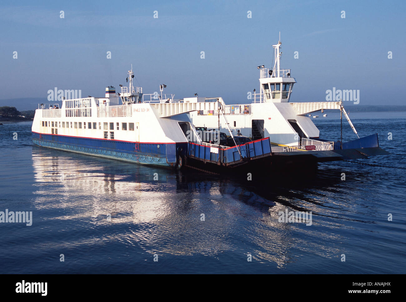 Sandbanks to shell beach chain ferry poole hi-res stock photography and ...
