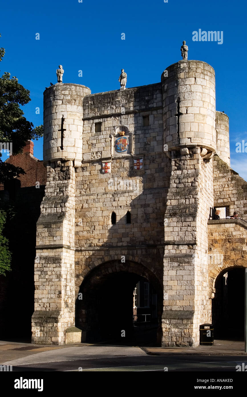 Bootham bar gate gateway hi-res stock photography and images - Alamy