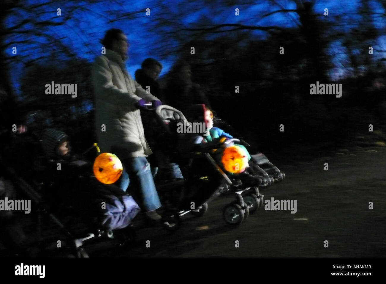 lantern procession at Saint Martin, Germany Stock Photo - Alamy
