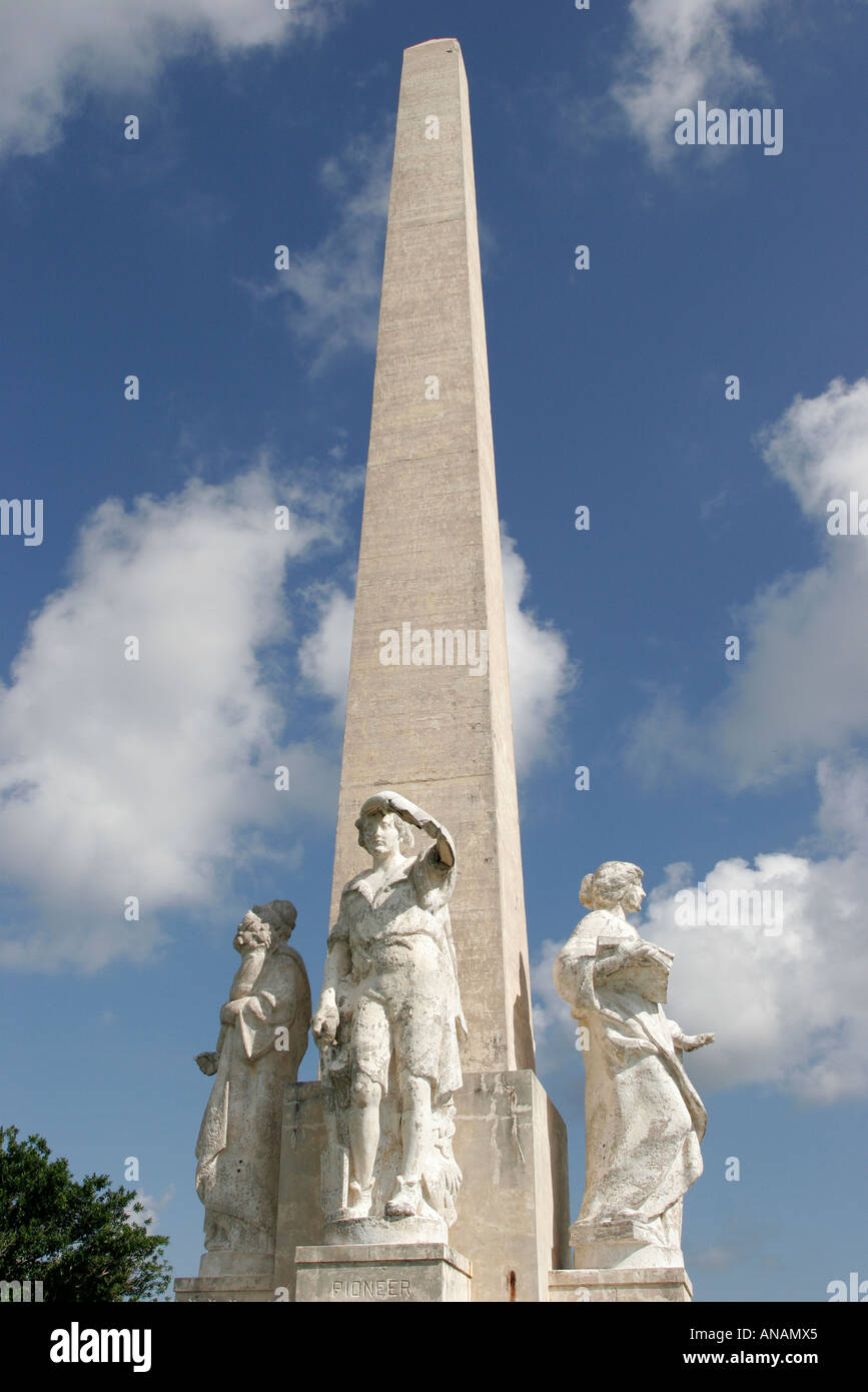 Miami Beach Florida,Biscayne Bay,Monument Island,Flagler Memorial ...