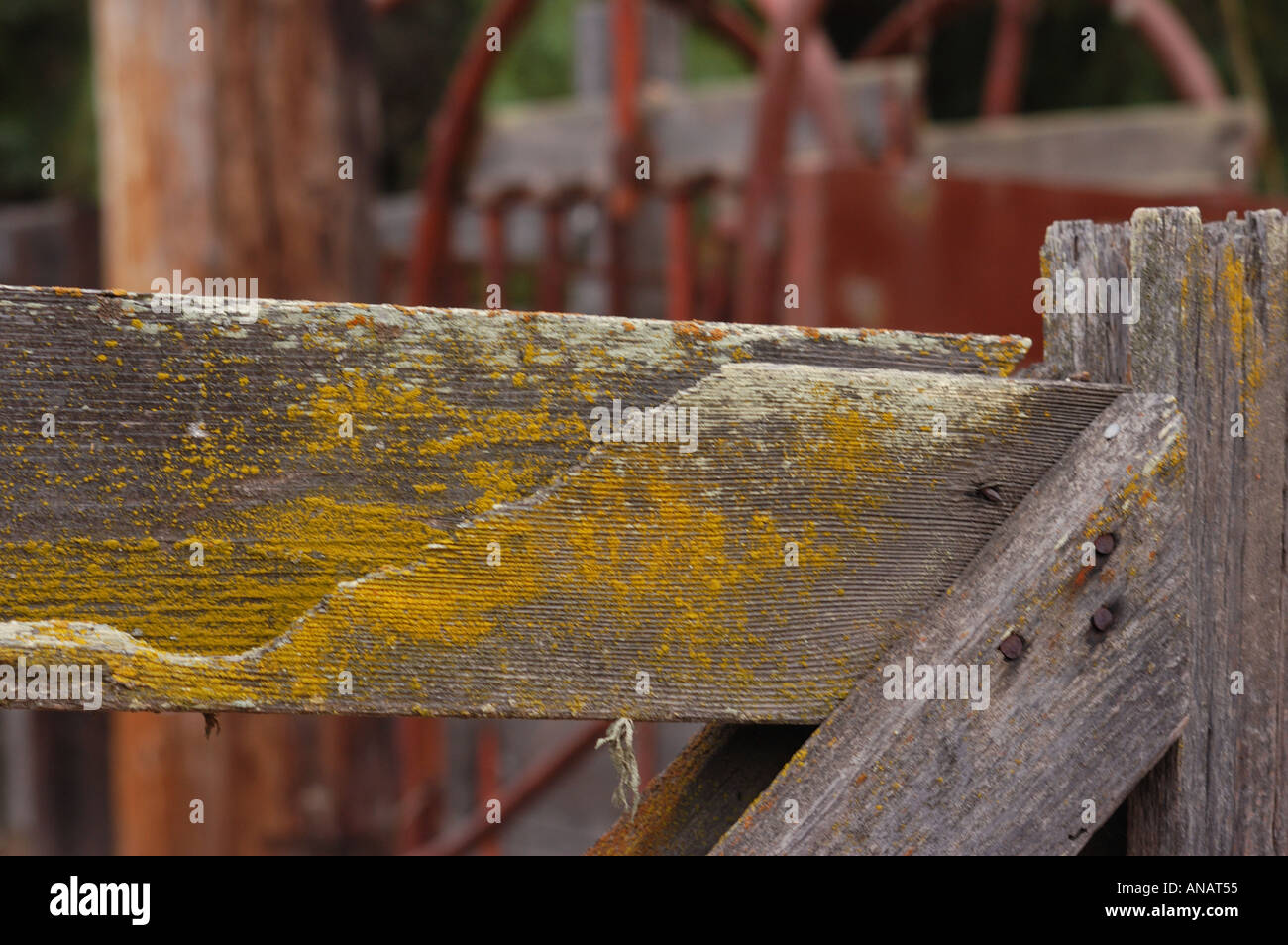 Old Wooden Fence Stock Photo - Alamy