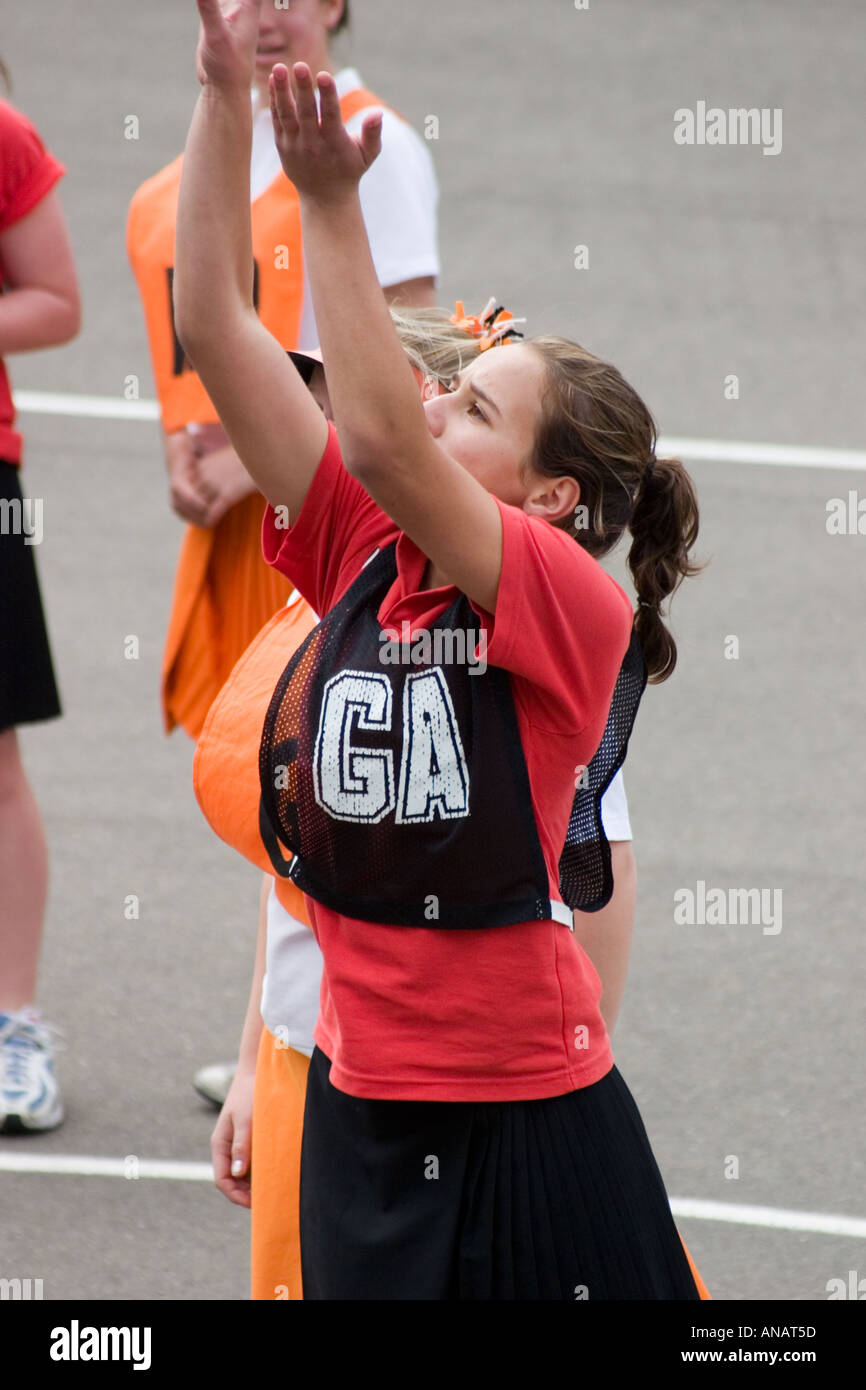 Girls Netball High Resolution Stock Photography and Images - Alamy