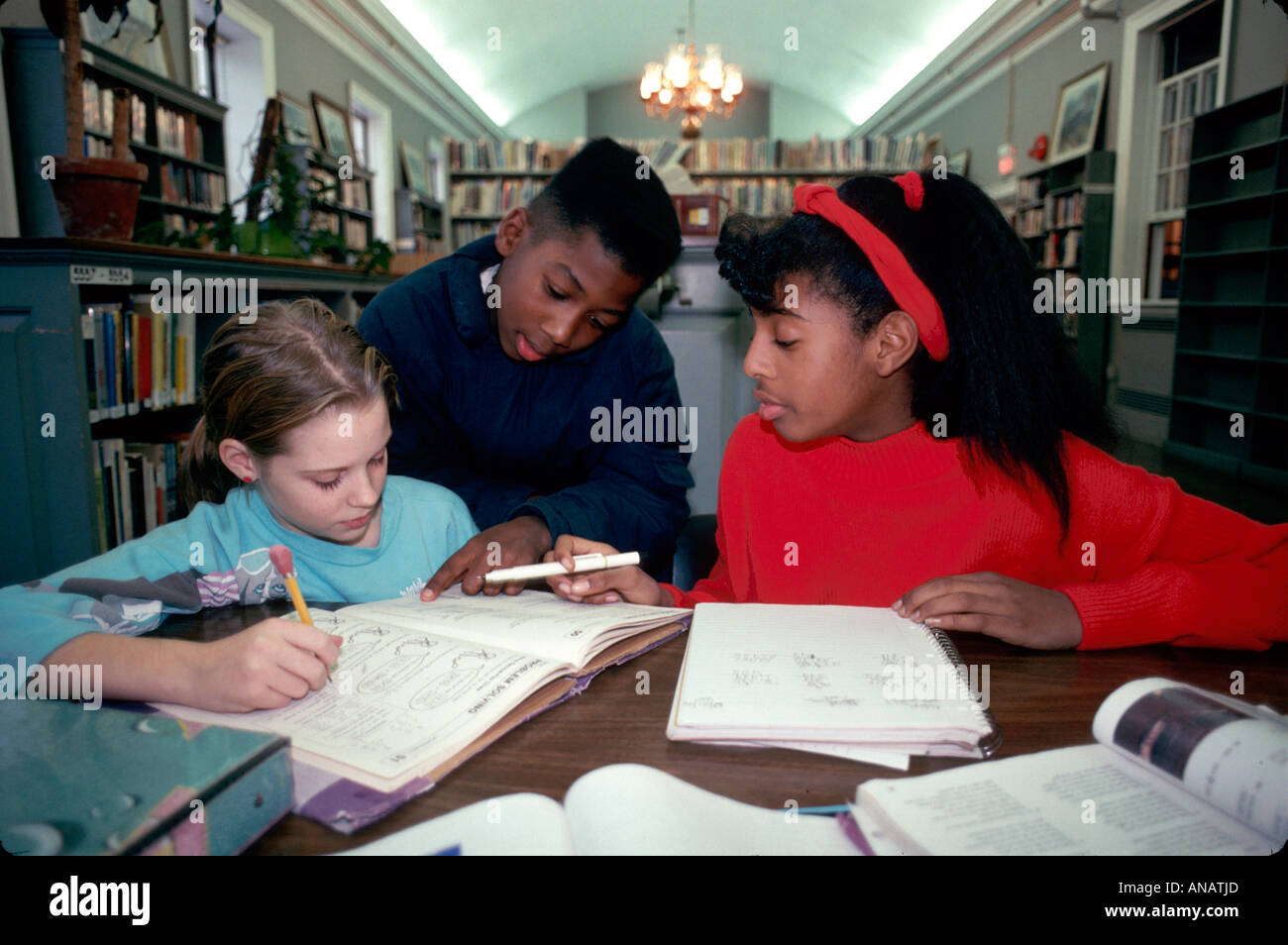 New Jersey,Bergen County,Teaneck,library,Black Blacks African Africans ...