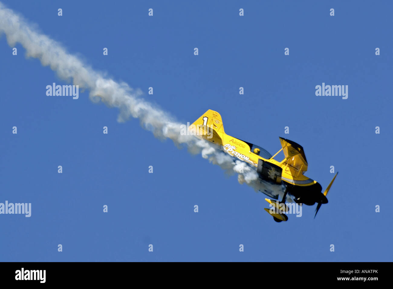 Pitts Python performing at Sola Airshow, Norway Stock Photo - Alamy