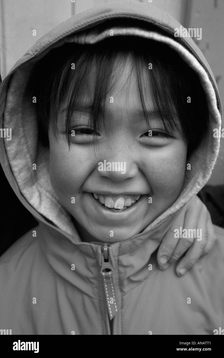 Inuit teen girl Black and White Stock Photos & Images - Alamy