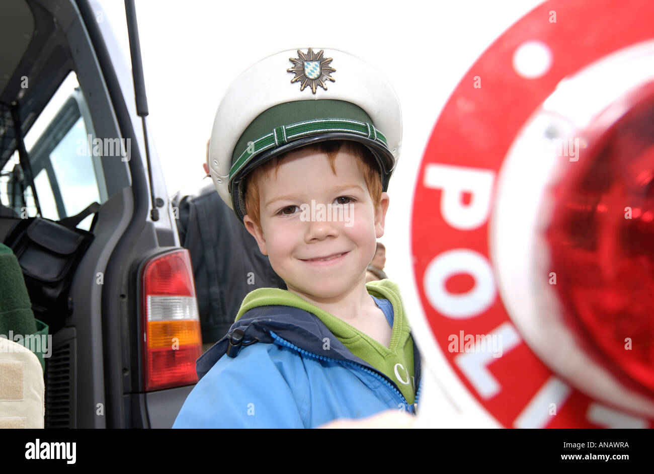 German police hat hi-res stock photography and images - Alamy