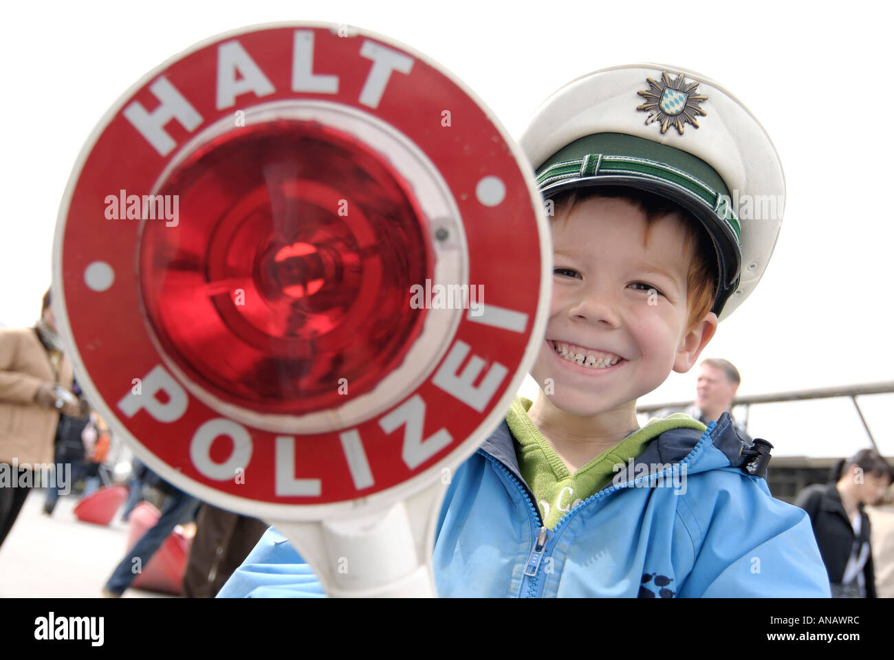 German police hat hi-res stock photography and images - Alamy