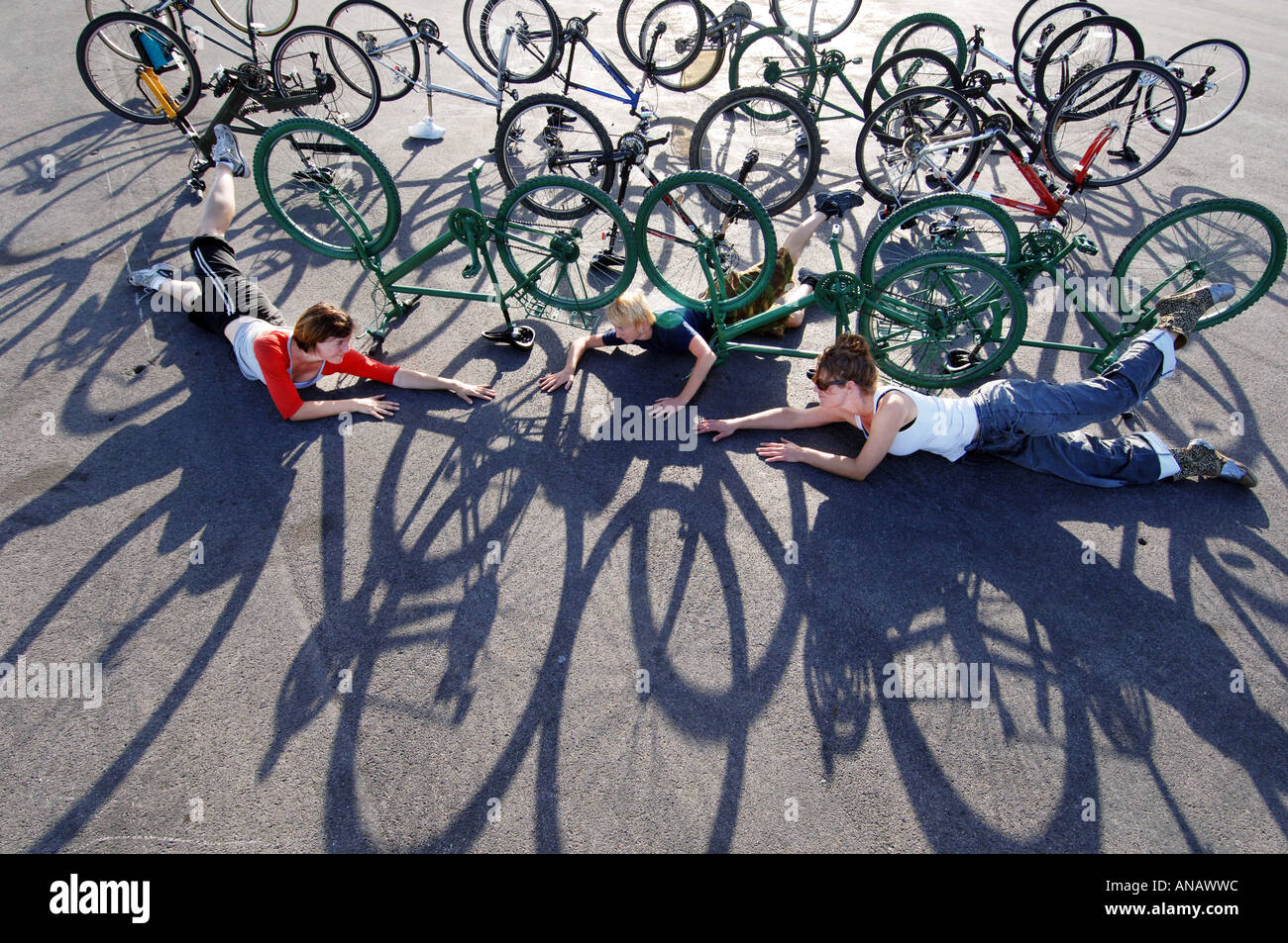 Bicycle ballet hi-res stock photography and images - Alamy