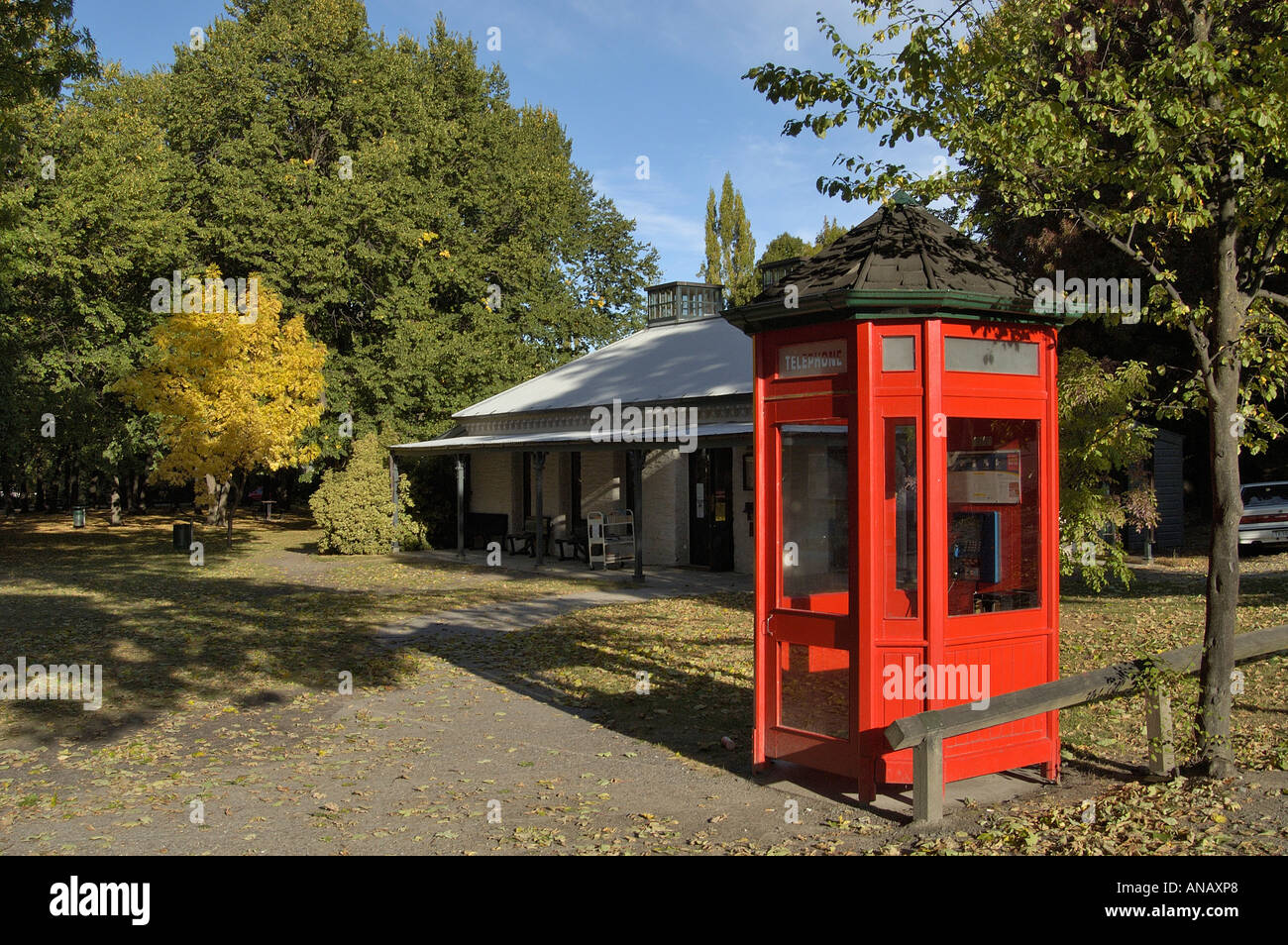 New zealand telephone box hi-res stock photography and images - Alamy