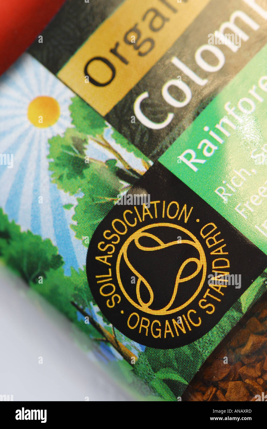 Soil association logo hi-res stock photography and images - Alamy