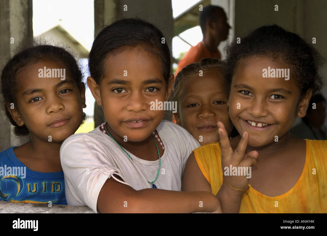 children from Niuatoputapu, Tonga Stock Photo - Alamy