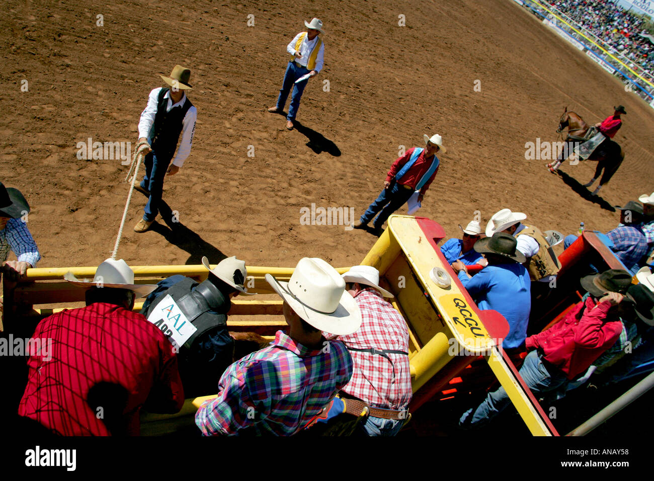 Bareback bronc riding hi-res stock photography and images - Alamy