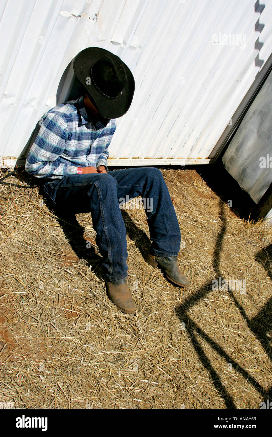 Cowboy sleeping hi-res stock photography and images - Alamy