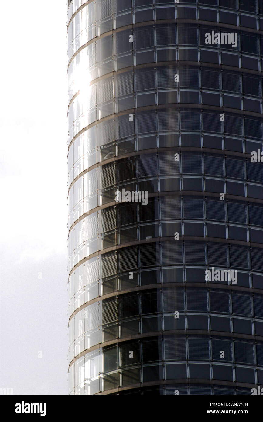 modern cladding of a high-rise building in Vienna, Austria Stock Photo ...