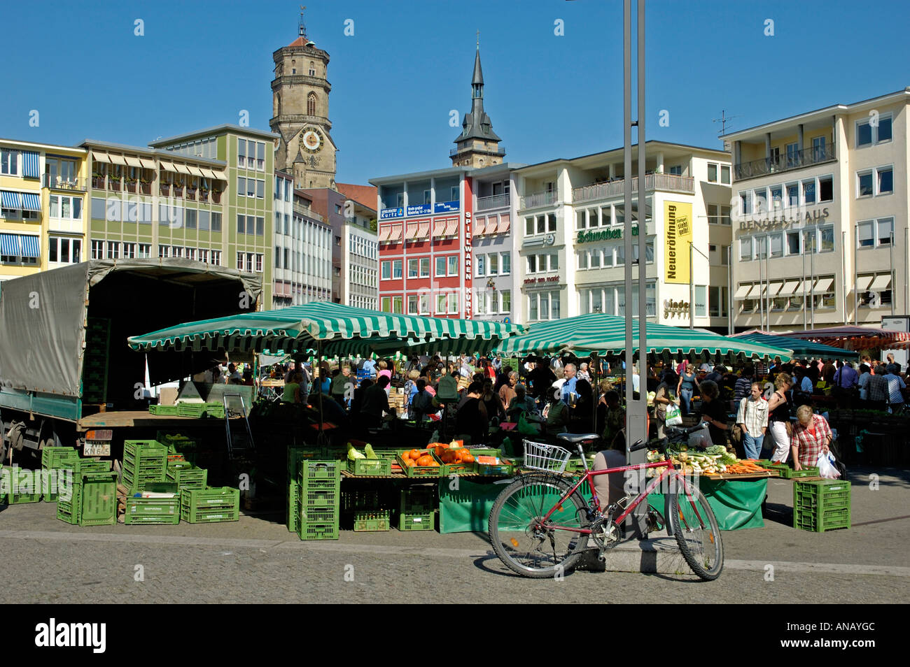 Stuttgart Marktplatz High Resolution Stock Photography and Images - Alamy
