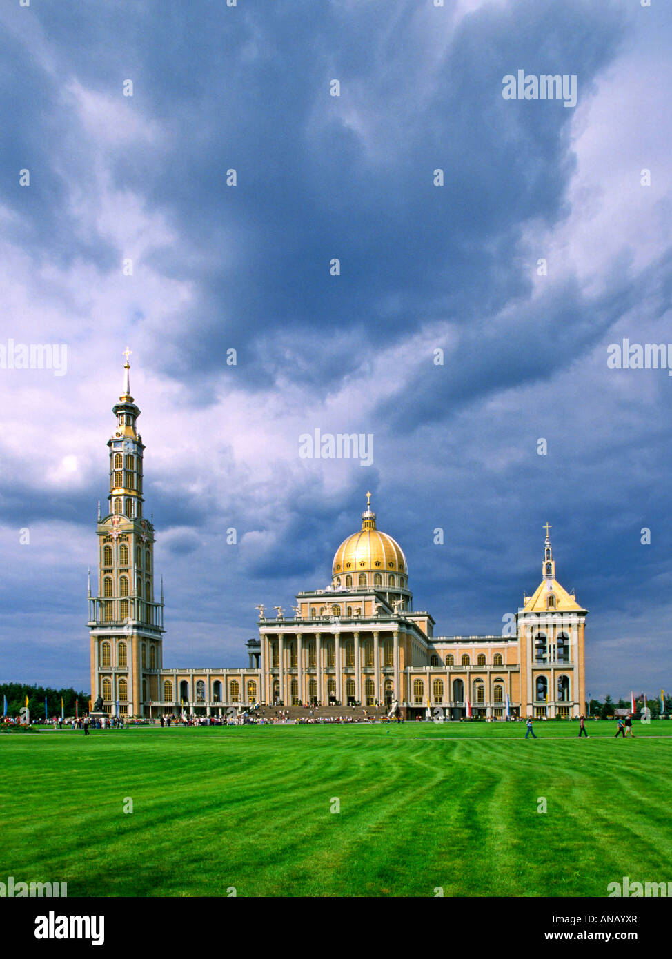 Lichen Basilica the biggest basilica in Poland Stock Photo - Alamy