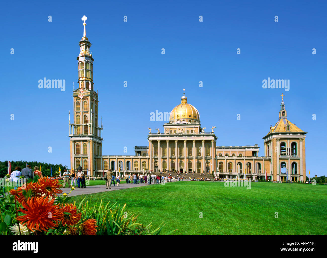 Lichen Basilica the biggest basilica in Poland Stock Photo - Alamy