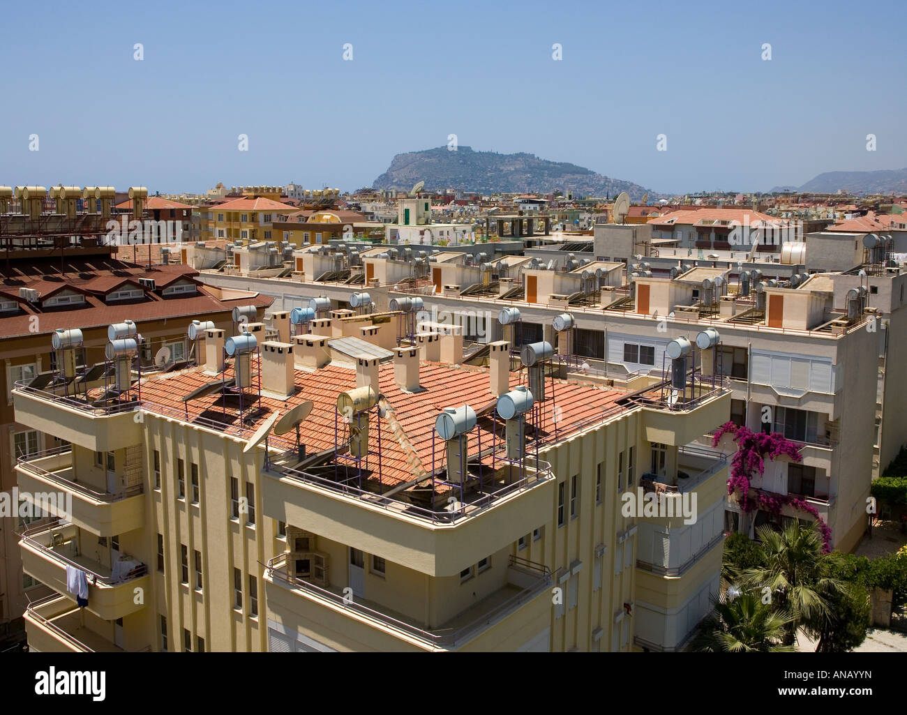 Alanya city Turkey Stock Photo - Alamy