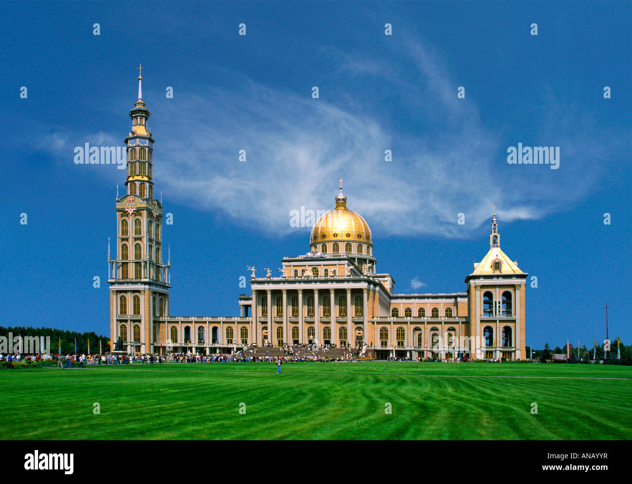 Lichen Basilica the biggest basilica in Poland Stock Photo - Alamy