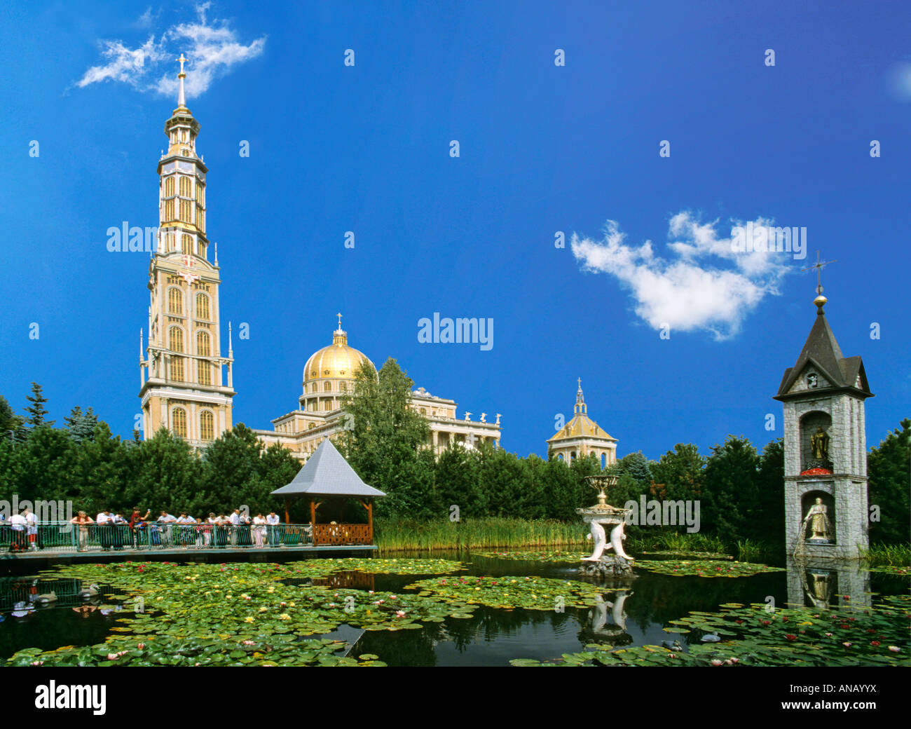 Lichen Basilica the biggest basilica in Poland Stock Photo - Alamy