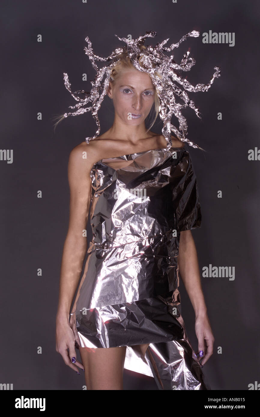 Silver girl hi-res stock photography and images - Alamy