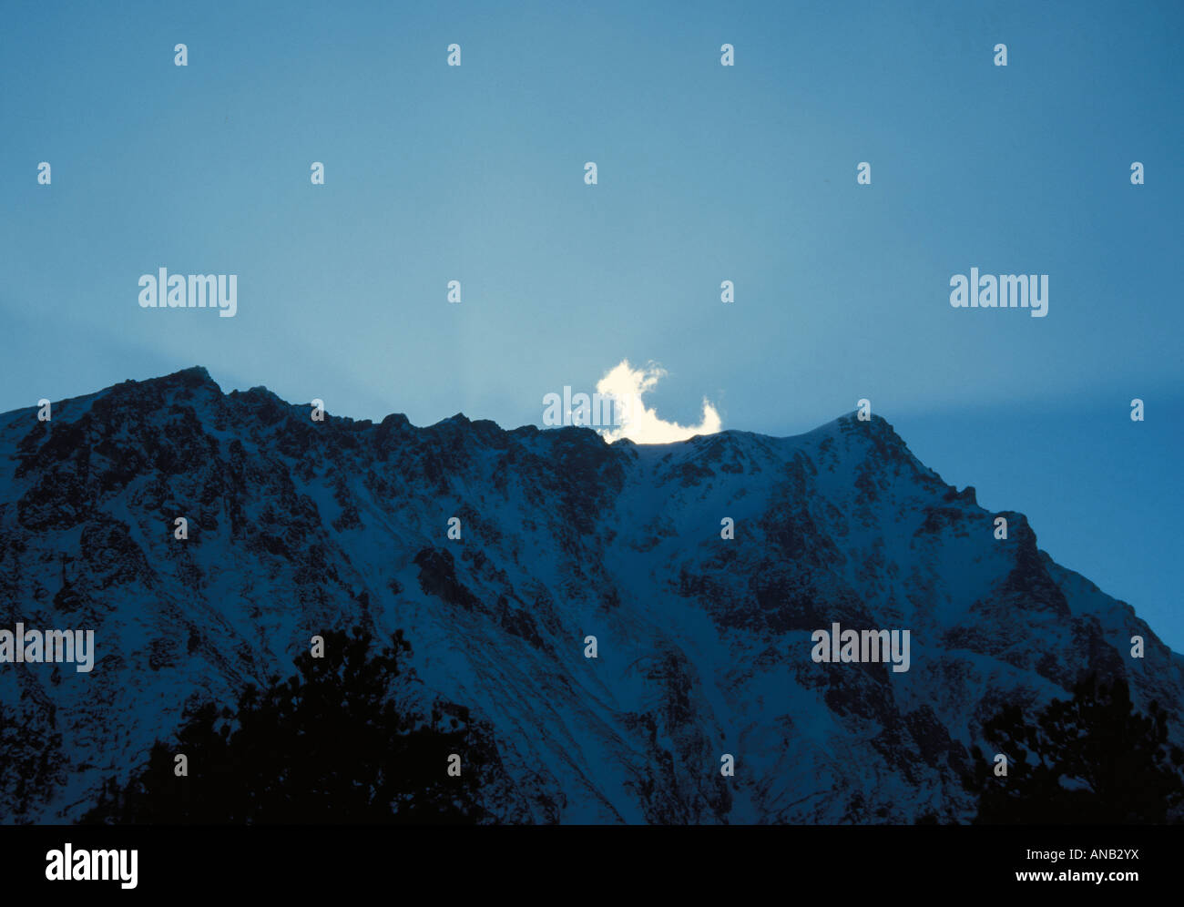 Tatra Mt from Lomnica Slovakia Stock Photo - Alamy