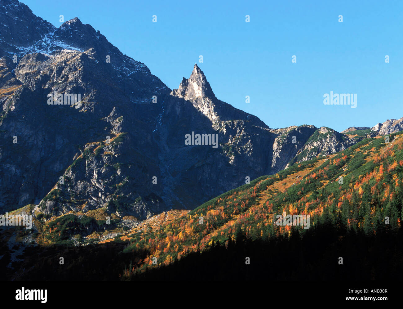 Mnich Peak in Tatra Mt Poland Stock Photo - Alamy