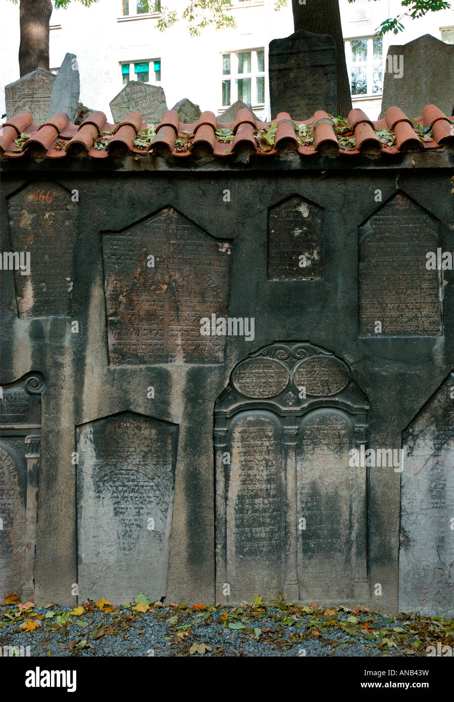 Old Jewish cemetery in Prague Stock Photo - Alamy