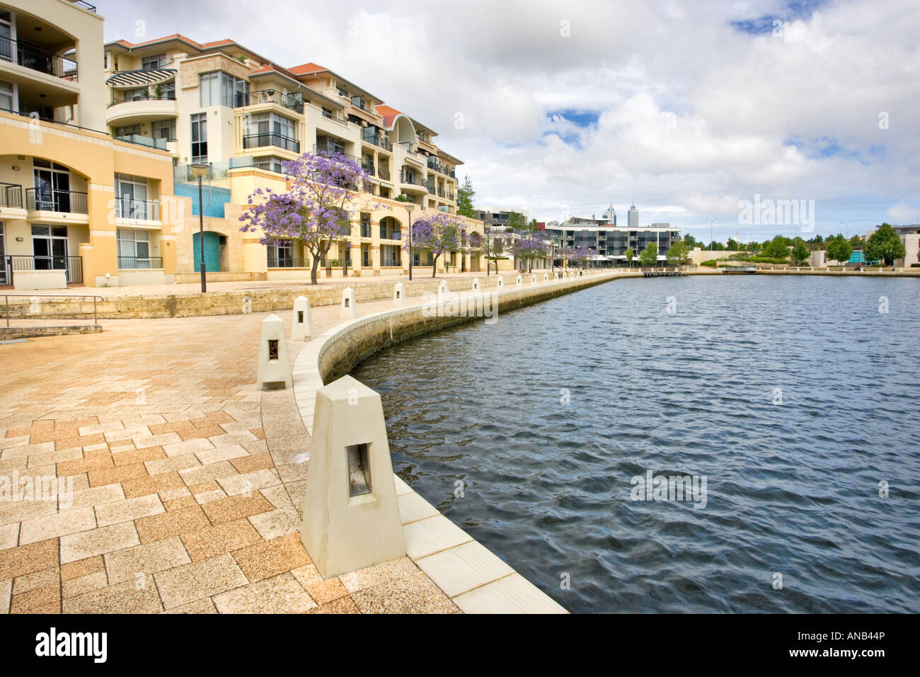 Luxury penthouses beside the Claisebrook Cove redevelopment in East ...