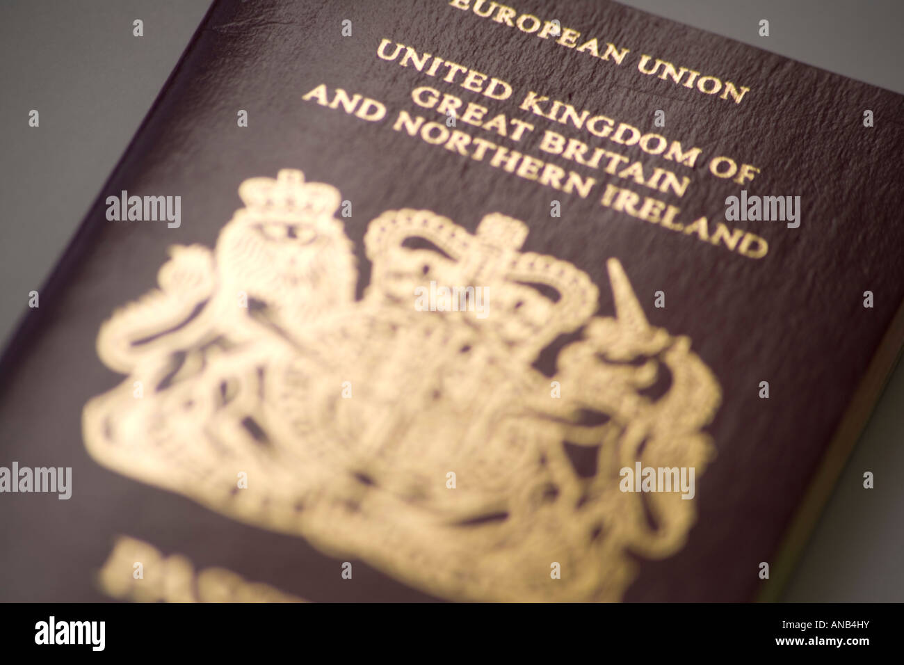 United Kingdom Passport Stock Photo - Alamy
