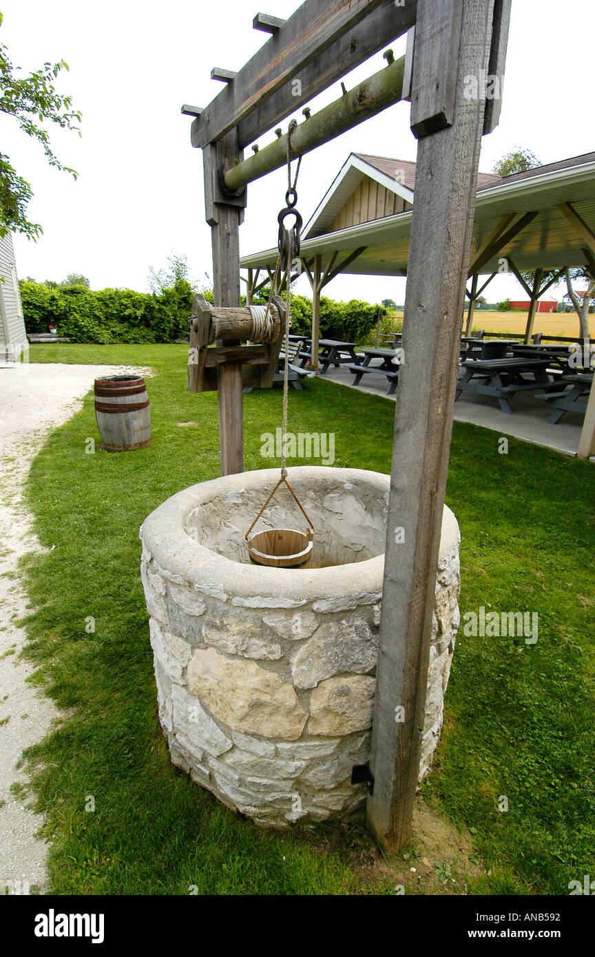 Old Water Well Stock Photo - Alamy