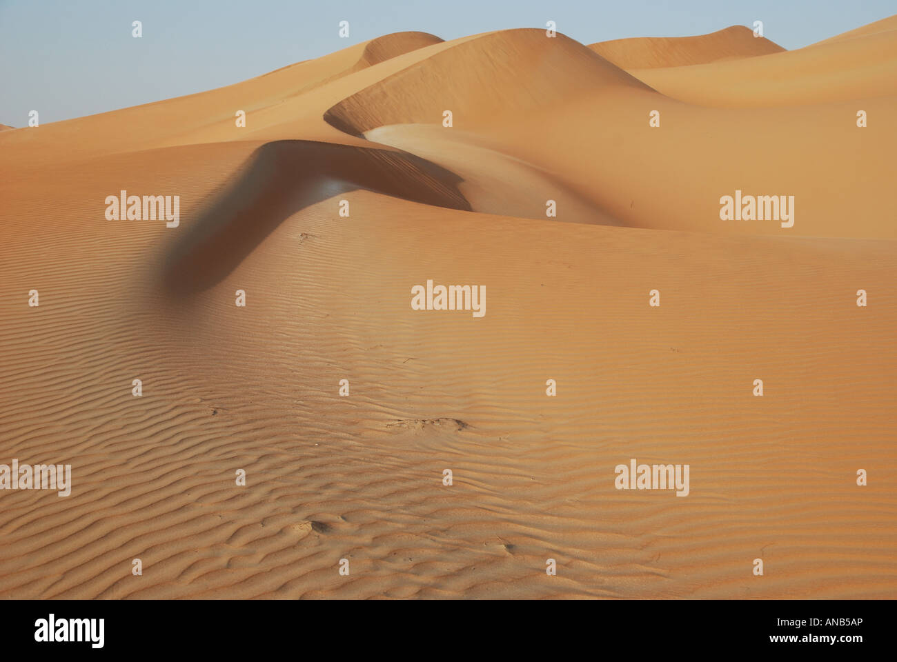 Sand dunes in the Empty Quarter, UAE Stock Photo - Alamy