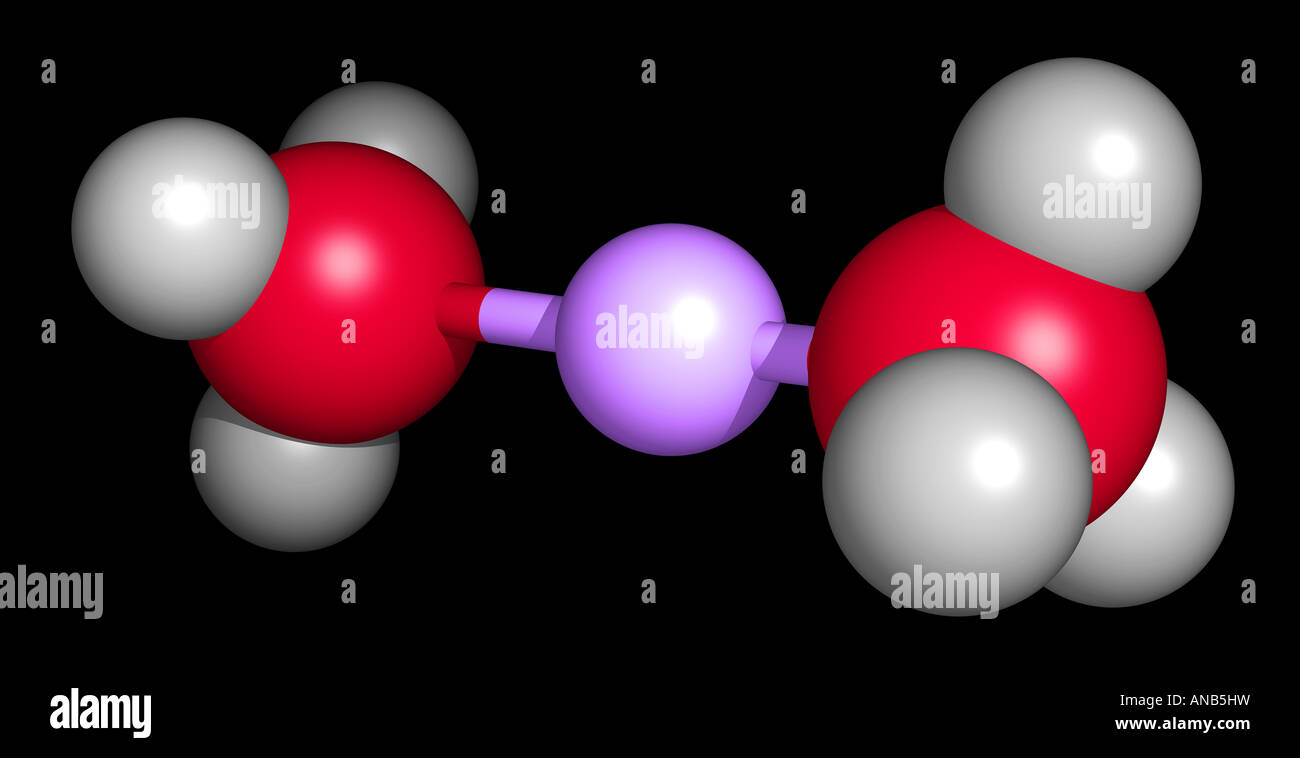 Dimethylmercury Molecule Hg CH3 2 Stock Photo - Alamy
