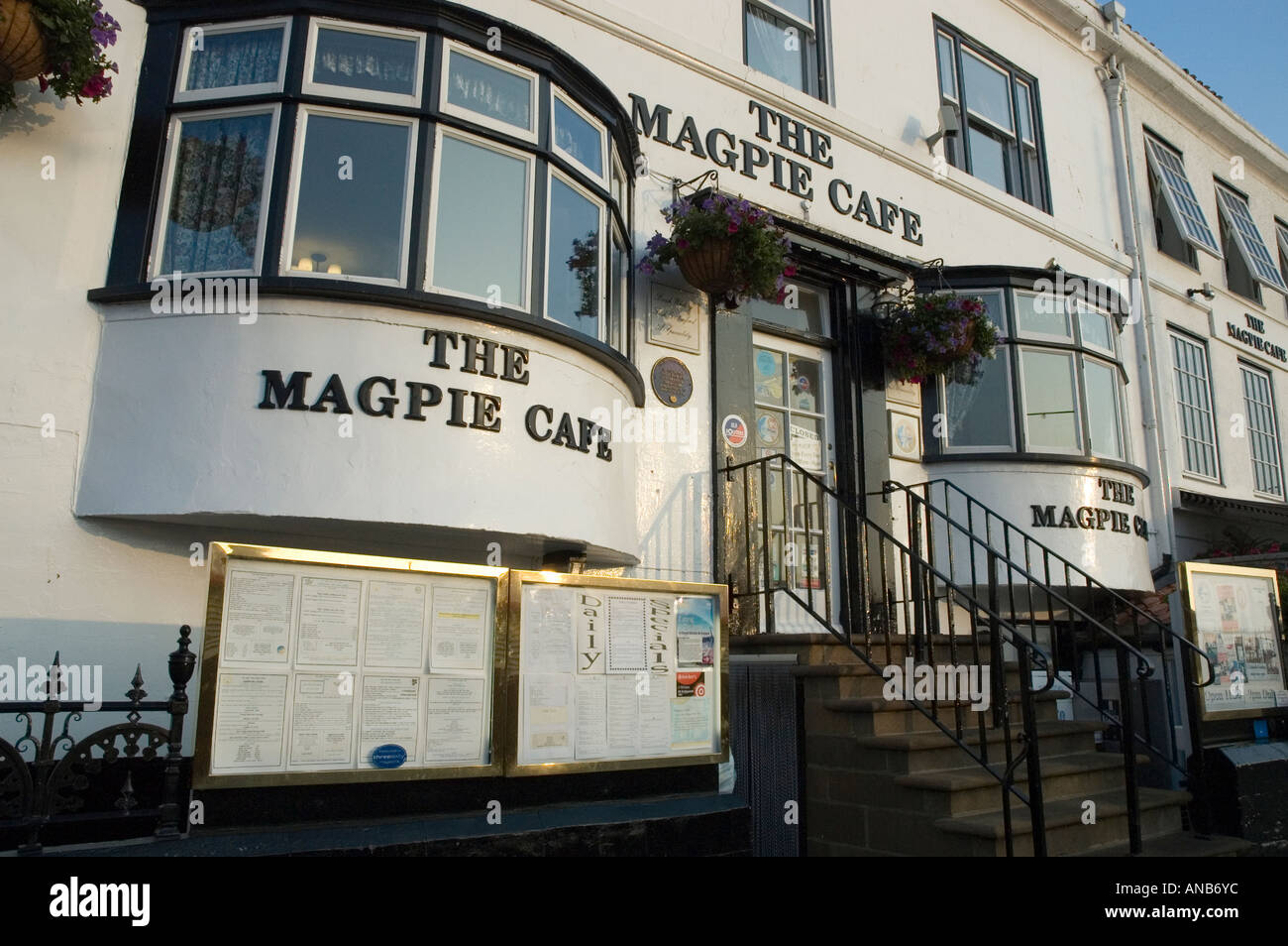 The Magpie Cafe Whitby North Yorkshire Stock Photo - Alamy