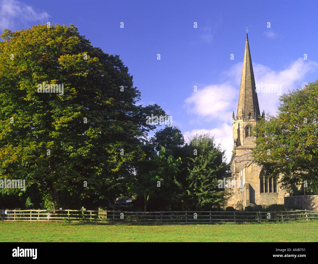 St Mary s Parish Church Masham North Yorkshire England Stock Photo - Alamy