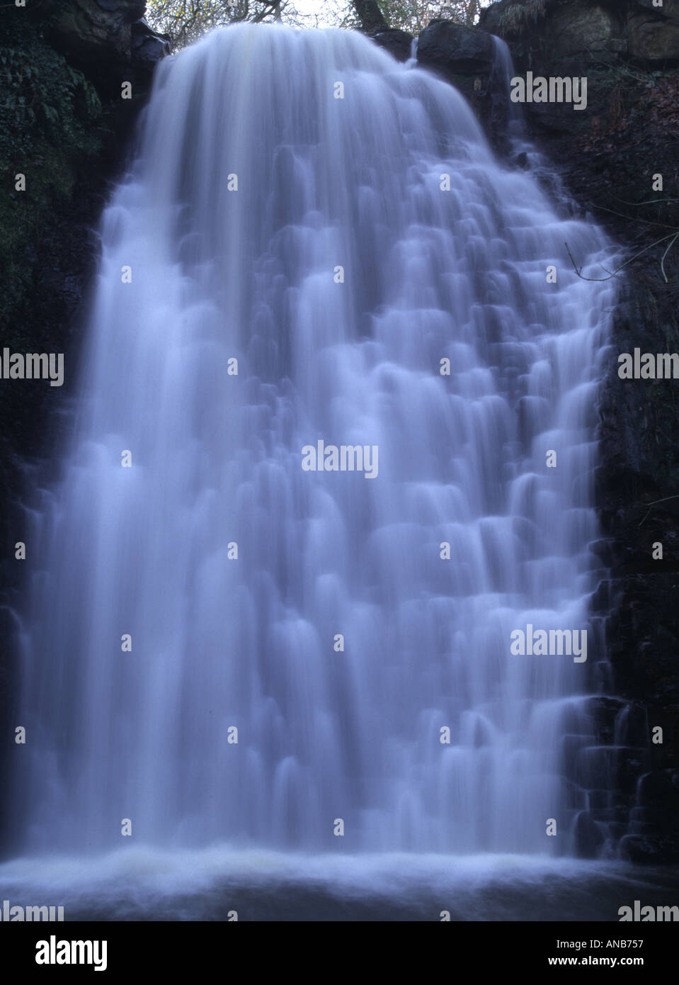 Falling foss waterfall near whitby hi-res stock photography and images ...