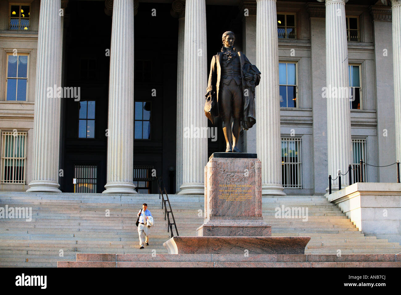 The Treasury building in washington dc Stock Photo - Alamy