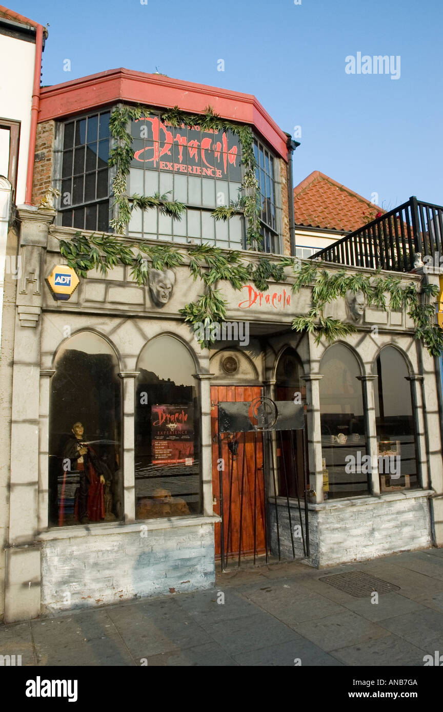 The Dracula Experience visitor attraction Whitby Stock Photo - Alamy