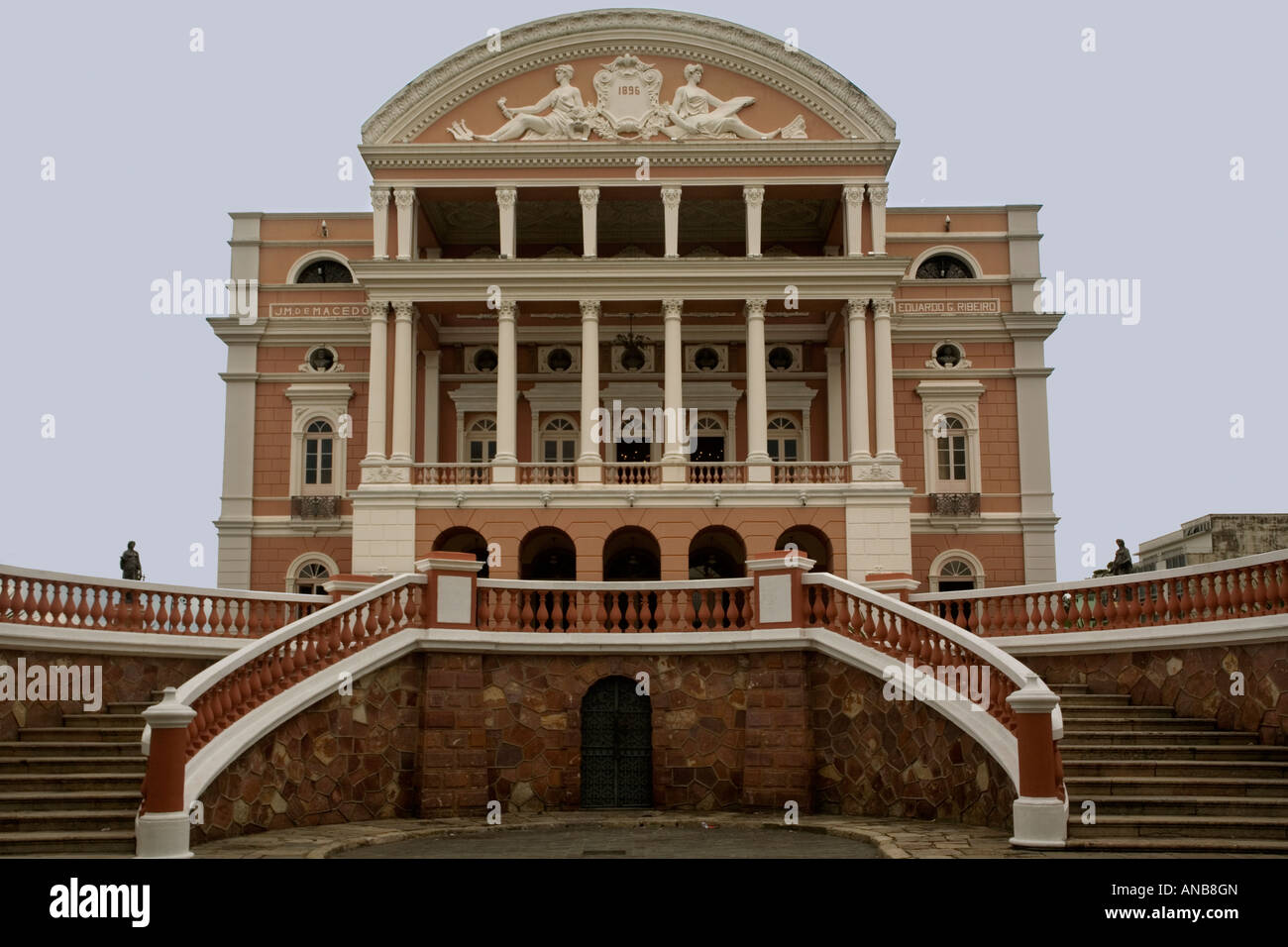Brazil Amazonas Manaus theatre opera house Stock Photo - Alamy