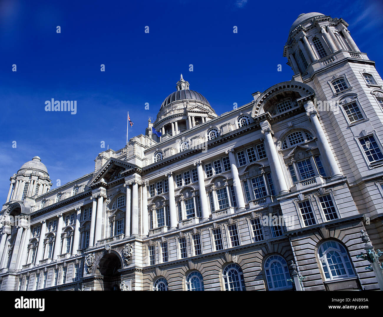 Port of Liverpool Building Liverpool Waterfront UK Stock Photo - Alamy