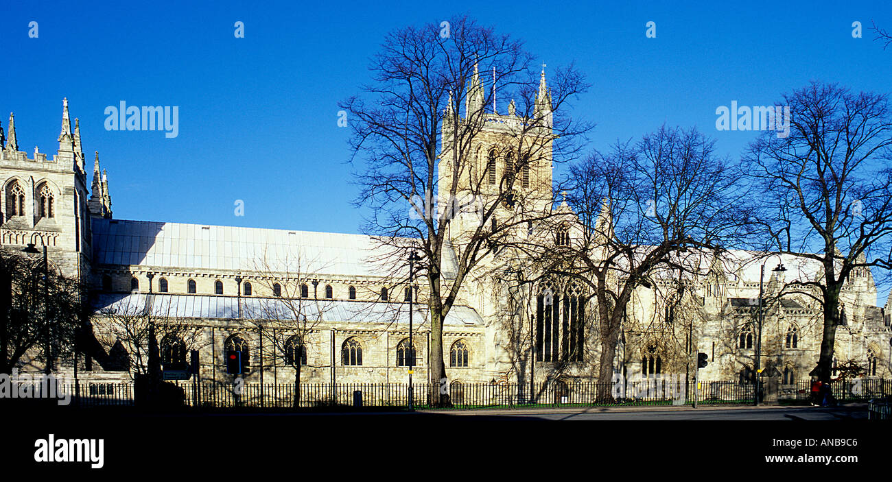 Selby abbey tower hi-res stock photography and images - Alamy
