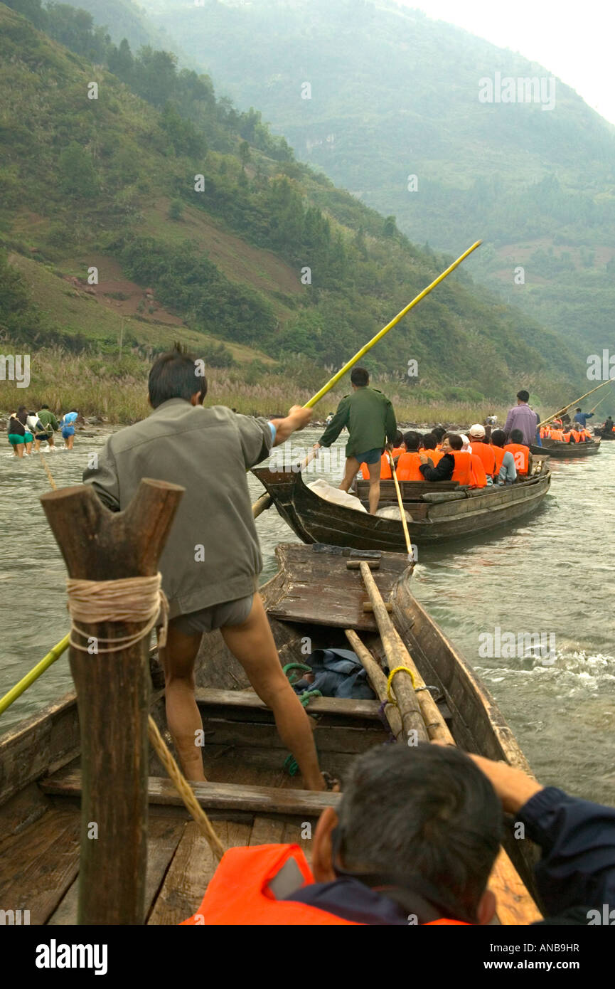 Shennong Stream boat excursion Stock Photo - Alamy