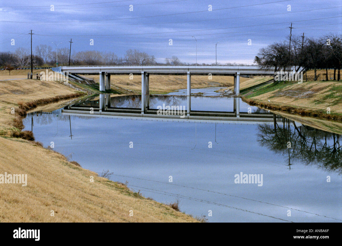 River Trinity Fort Worth Texas US Stock Photo - Alamy