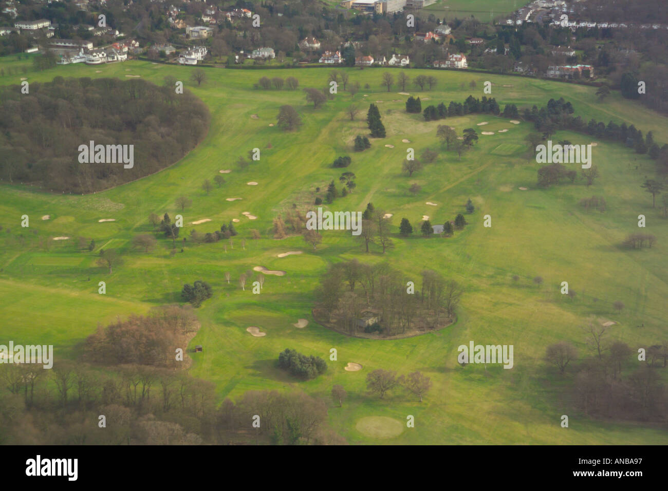Scottish golf course aerial view hi-res stock photography and images ...